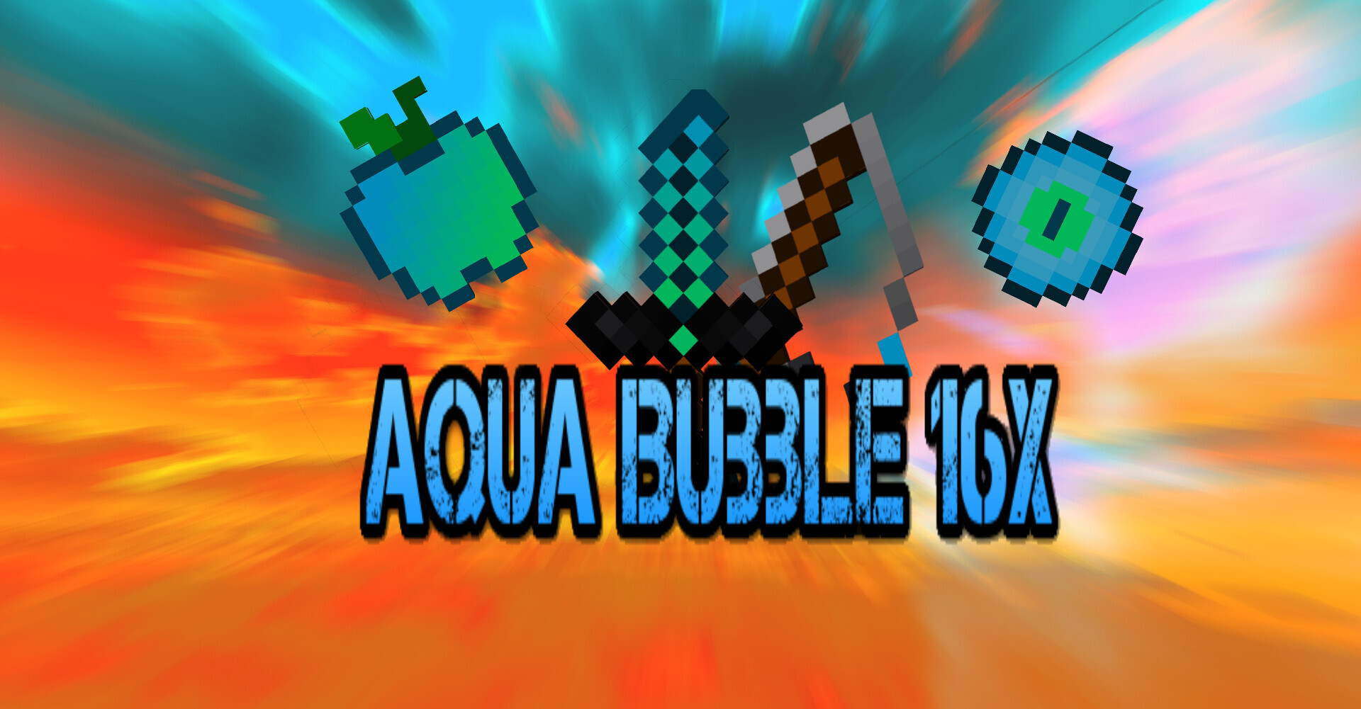 Aqua Bubble 16x Minecraft Texture Pack