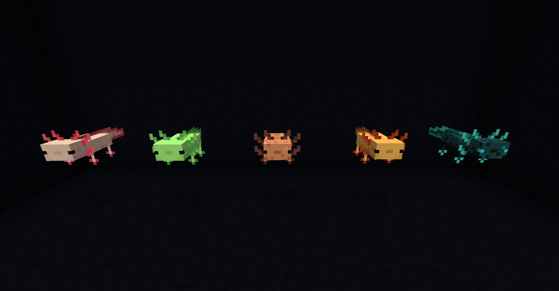 Early Axolotls Minecraft Texture Pack