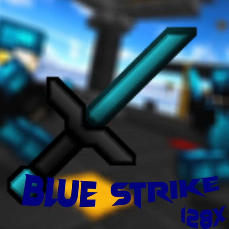 Blue Strike PvP 128x Minecraft Texture Pack