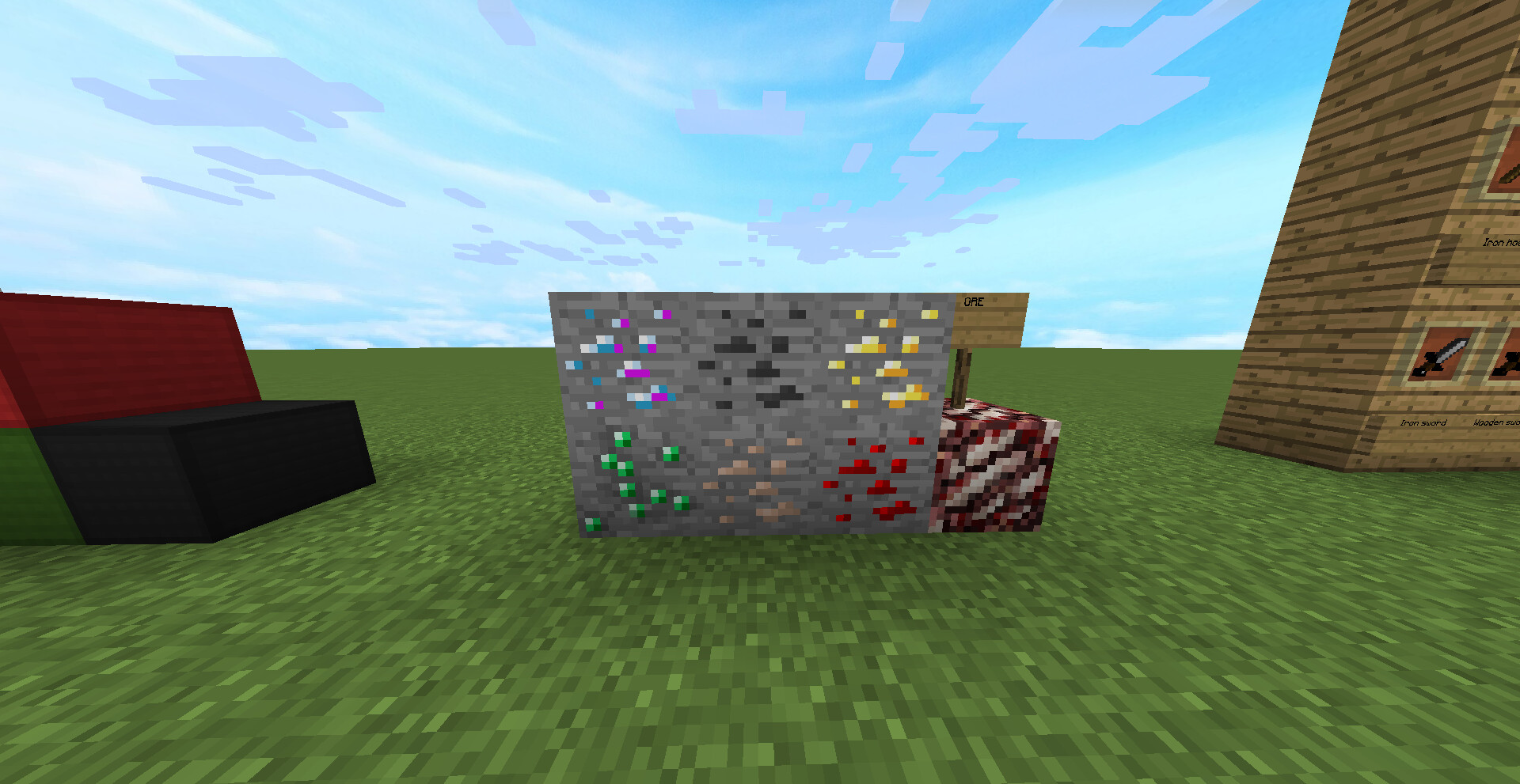 Daylight 16x Black ash/pure silver recolour Minecraft Texture Pack