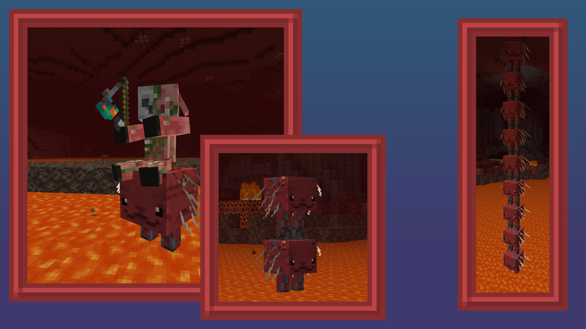 Cute Striders Minecraft Texture Pack