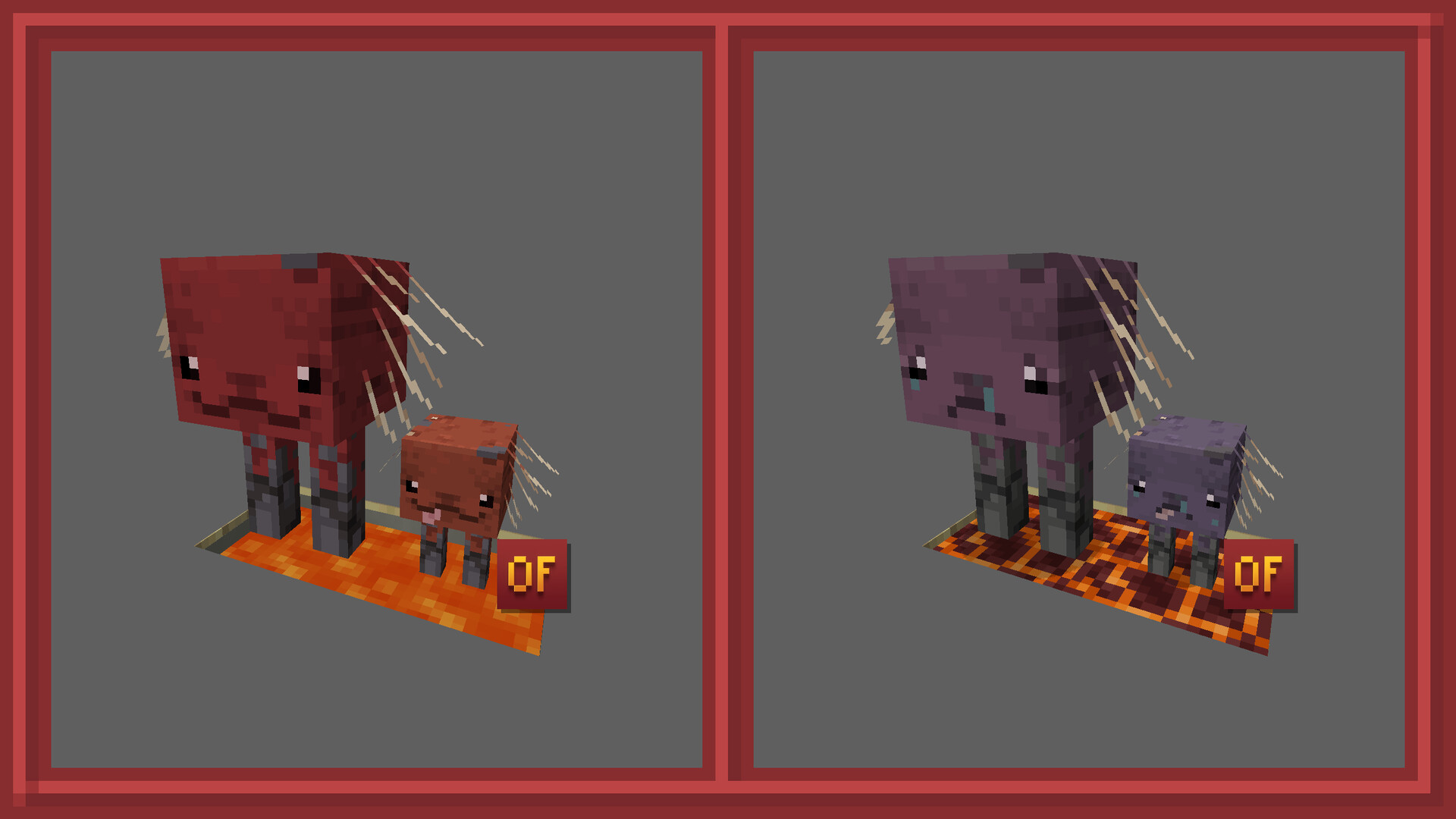 Cute Striders Minecraft Texture Pack