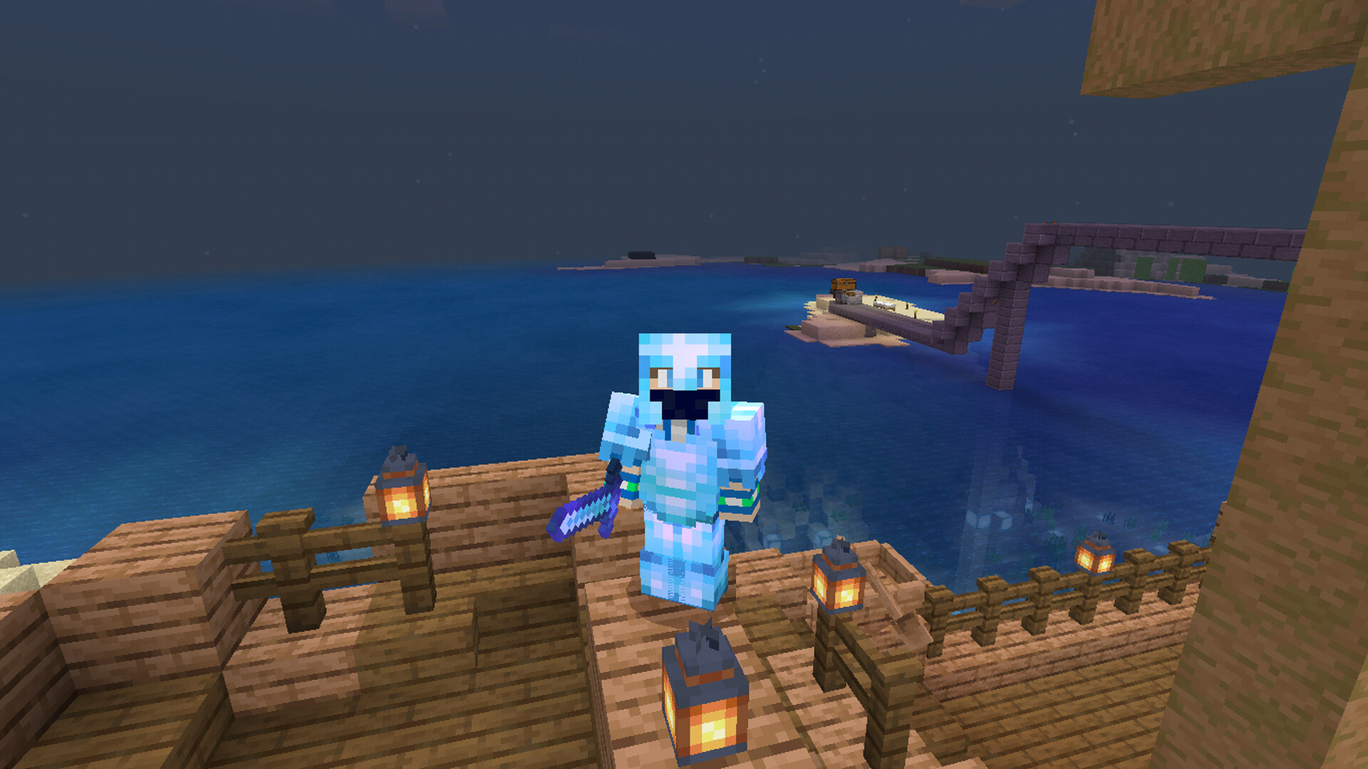 Diamond to Netherite style textures!!(Java Version) Minecraft Texture Pack