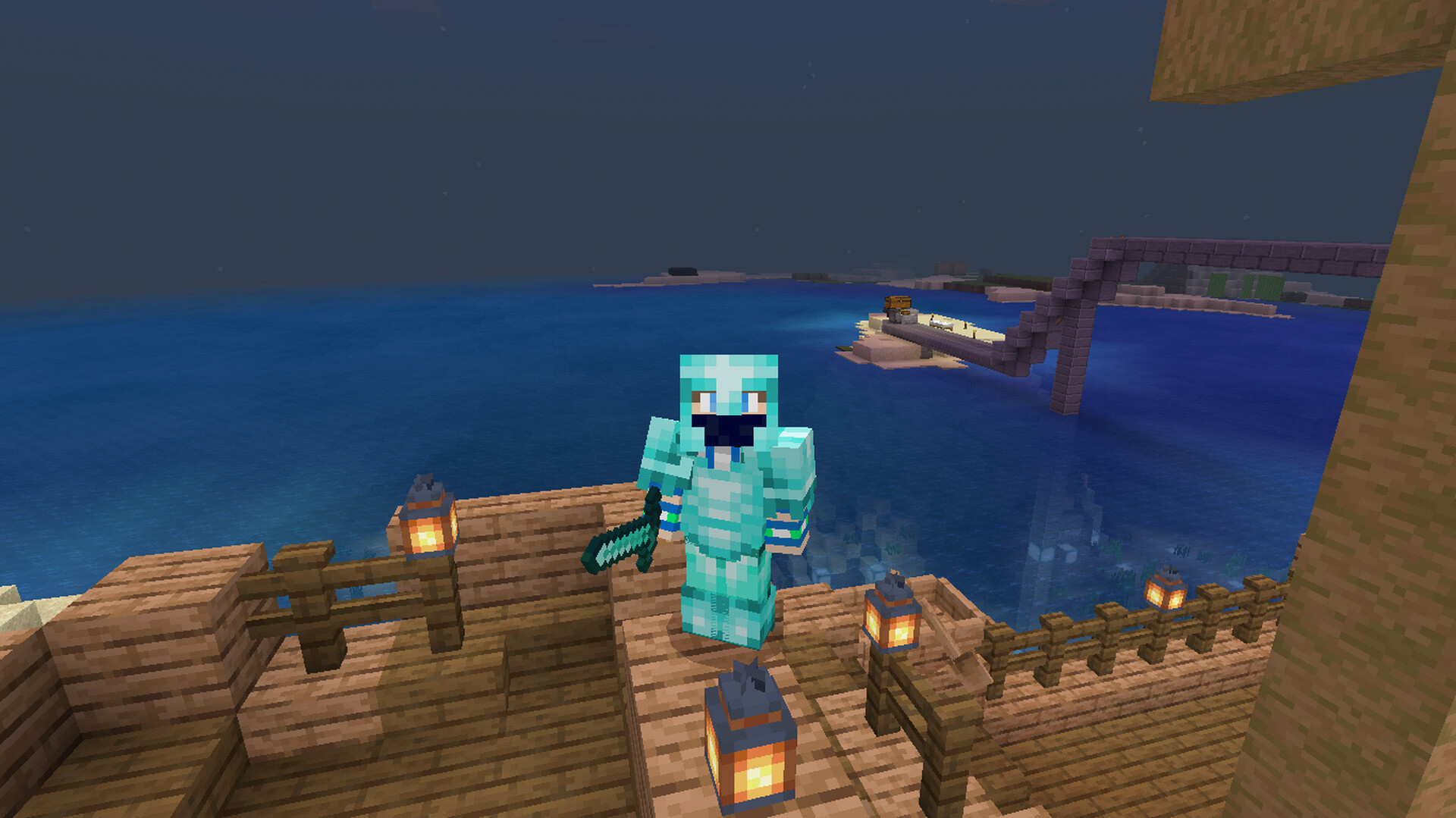 Diamond to Netherite style textures!!(Java Version) Minecraft Texture Pack