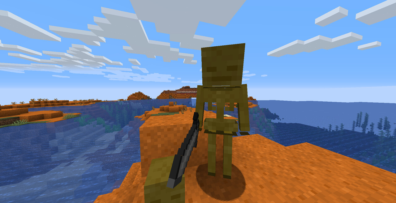 pee skeleton Minecraft Texture Pack