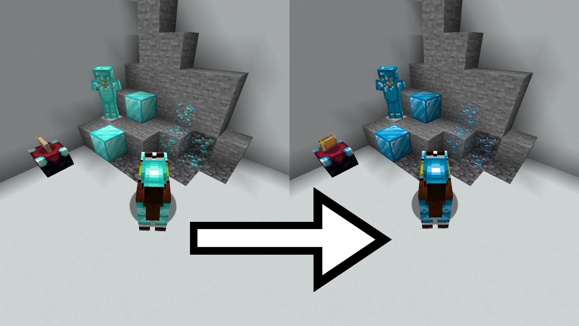 Diamond Fix 1.18 (Colour Blindness) Minecraft Texture Pack