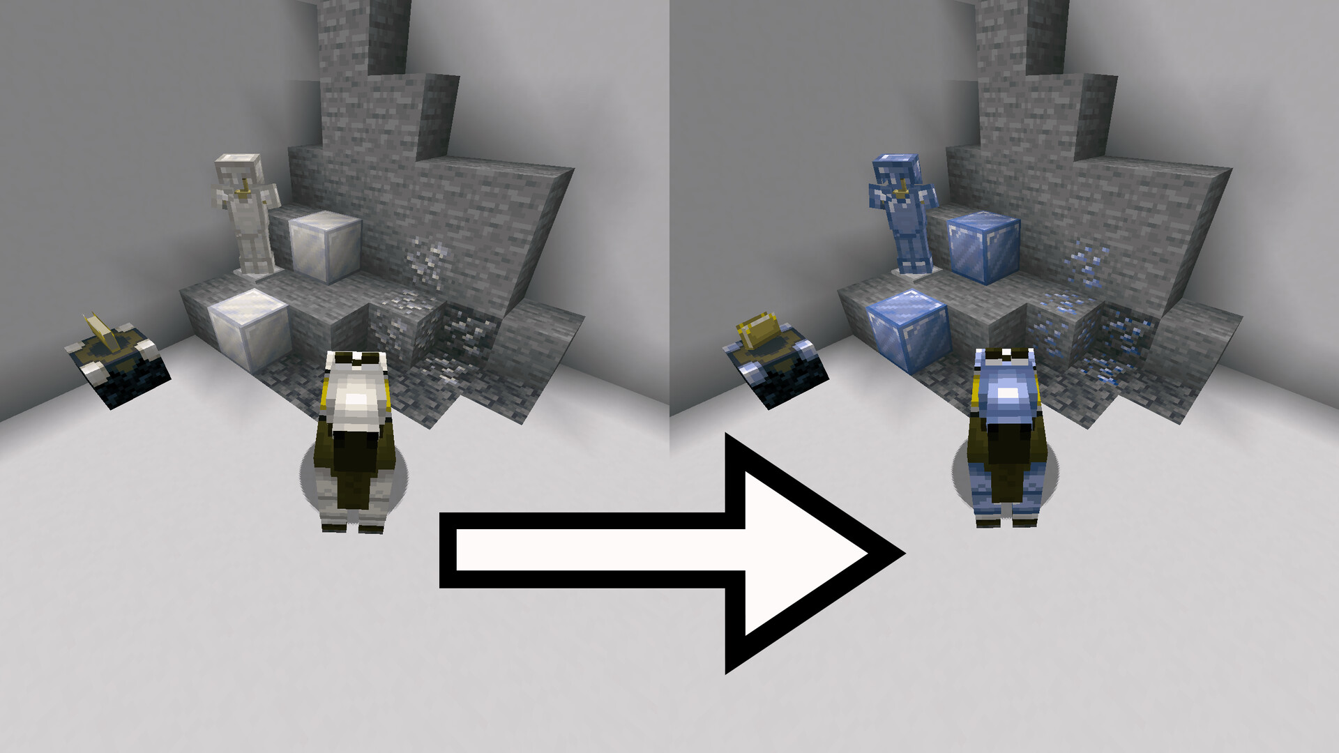 Diamond Fix 1.18 (Colour Blindness) Minecraft Texture Pack