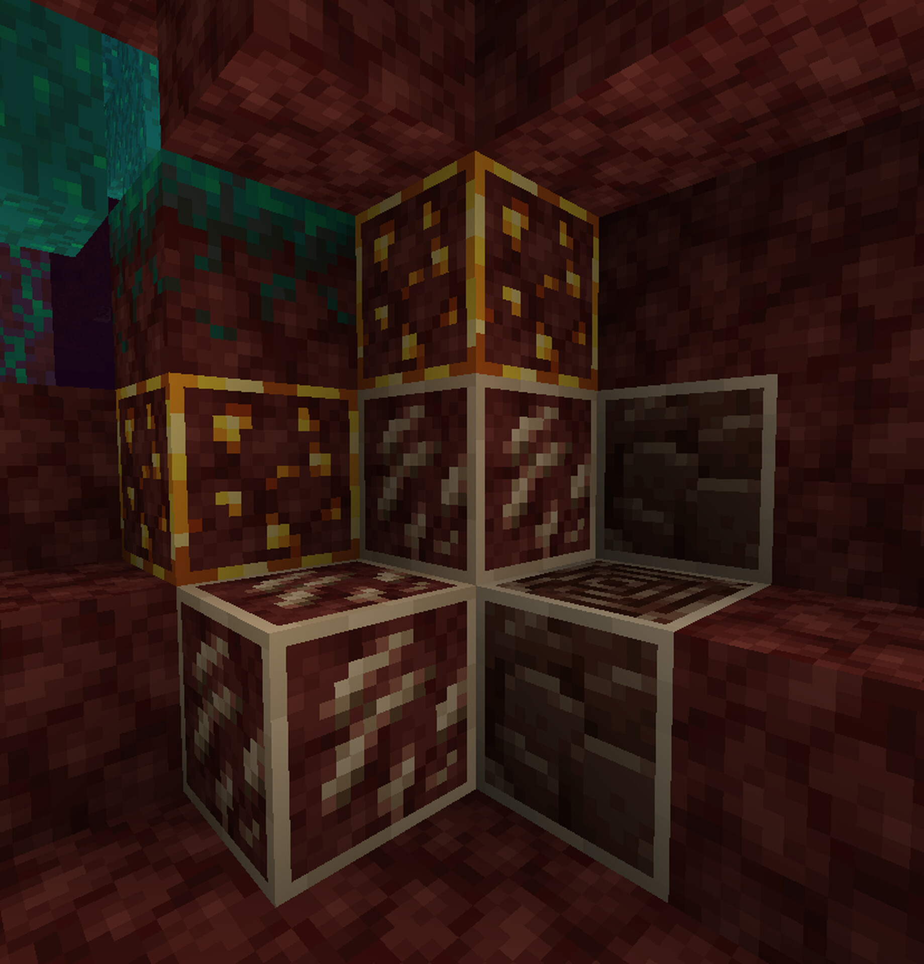 1.17.1 Old/Classic Ores with Outline Minecraft Texture Pack