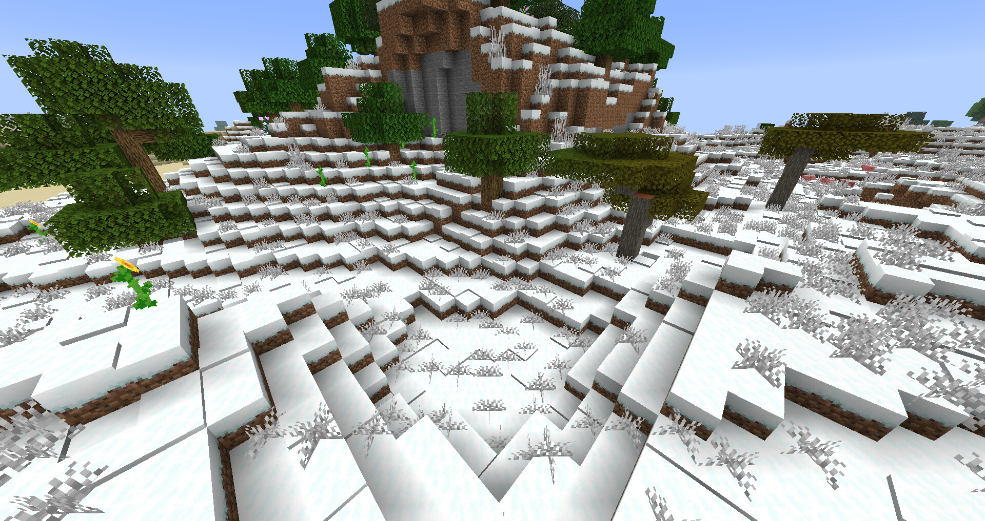 Always Snow Minecraft Texture Pack