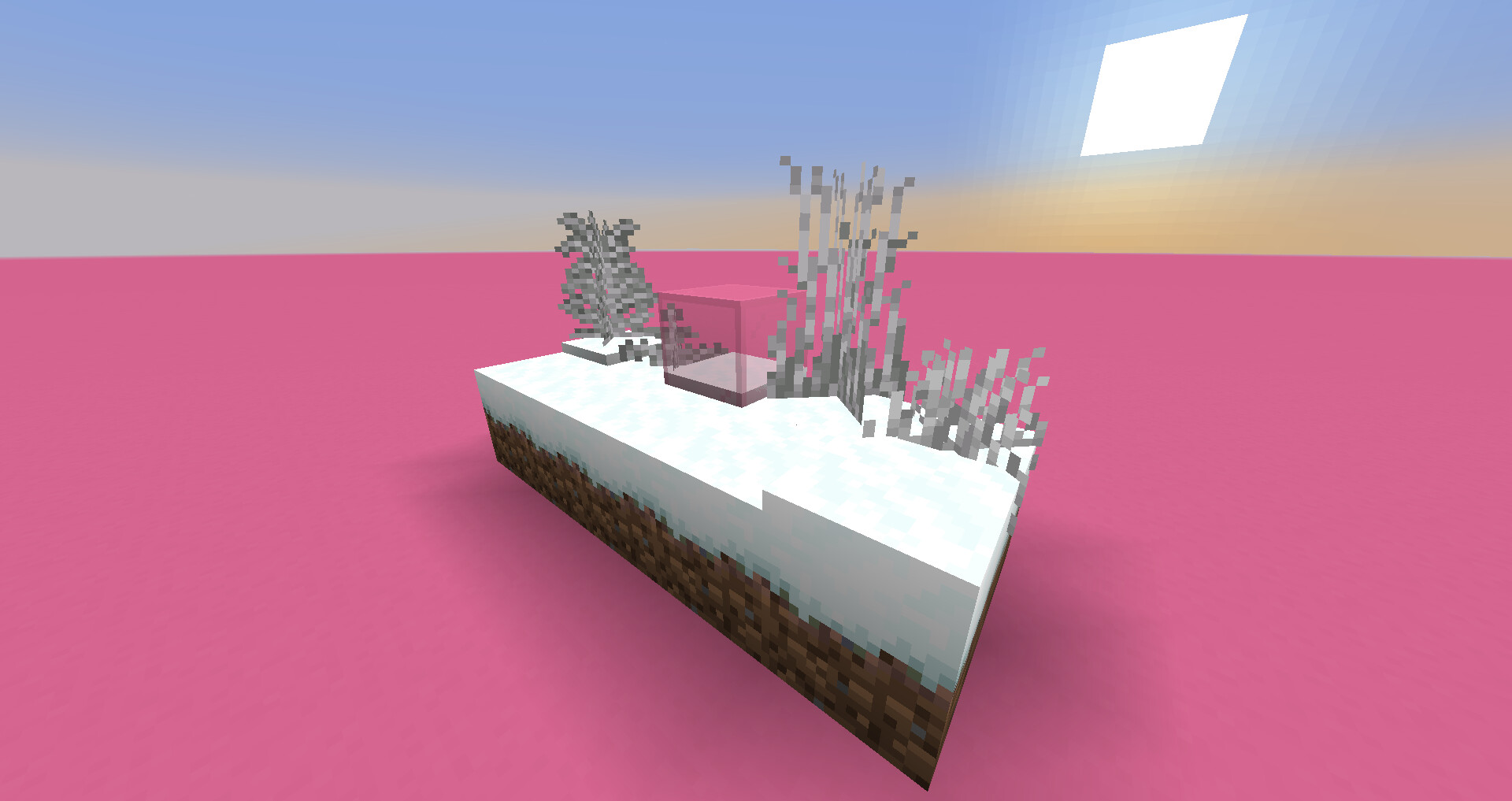 Always Snow Minecraft Texture Pack