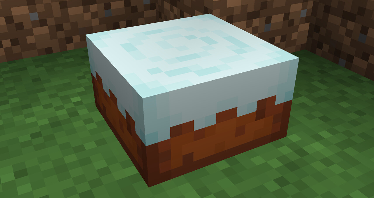Mint cake frosting! Minecraft Texture Pack