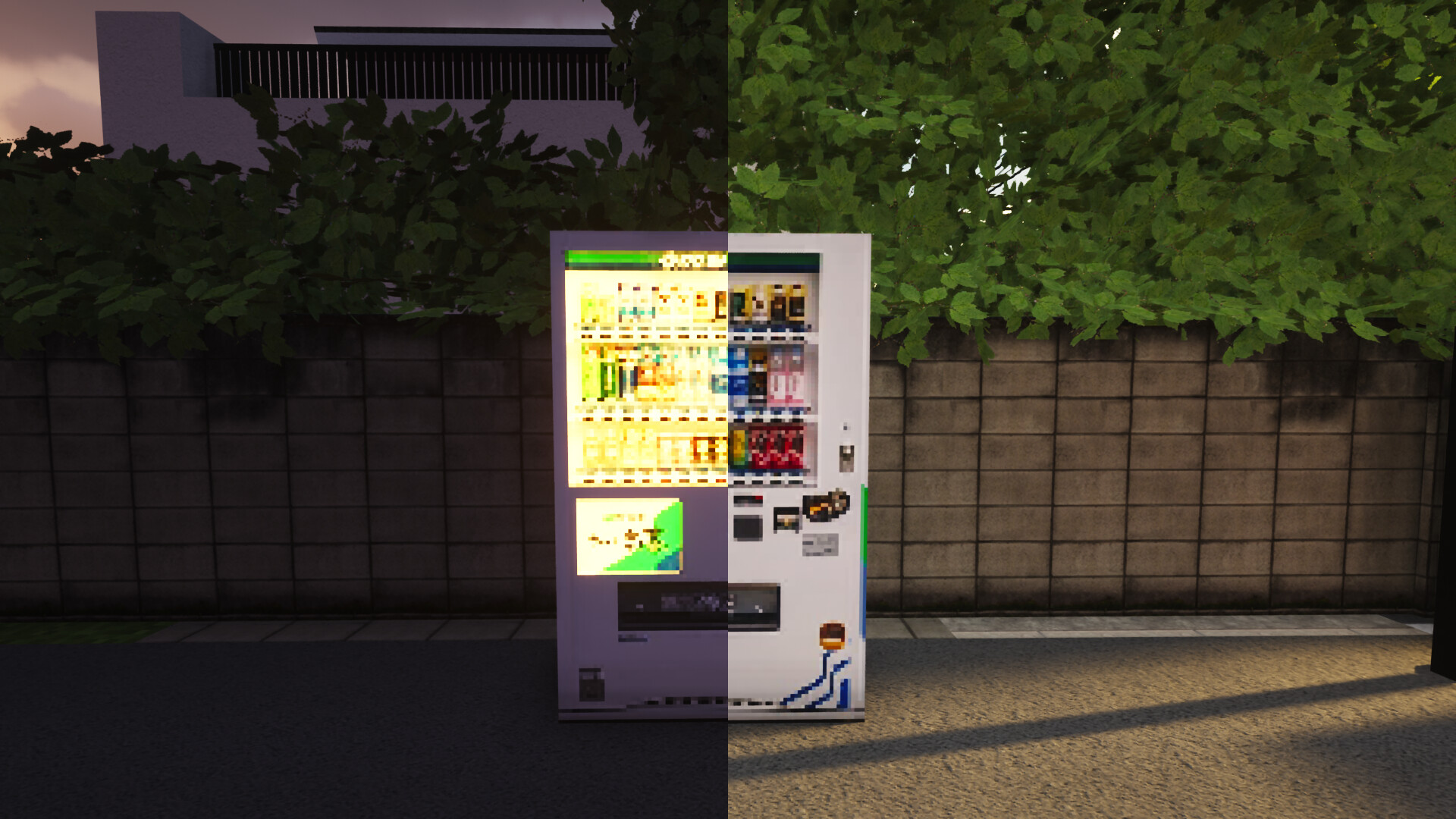 Japanese vending machines 【自動販売機】Anime Realistic PBR Textures Minecraft ...