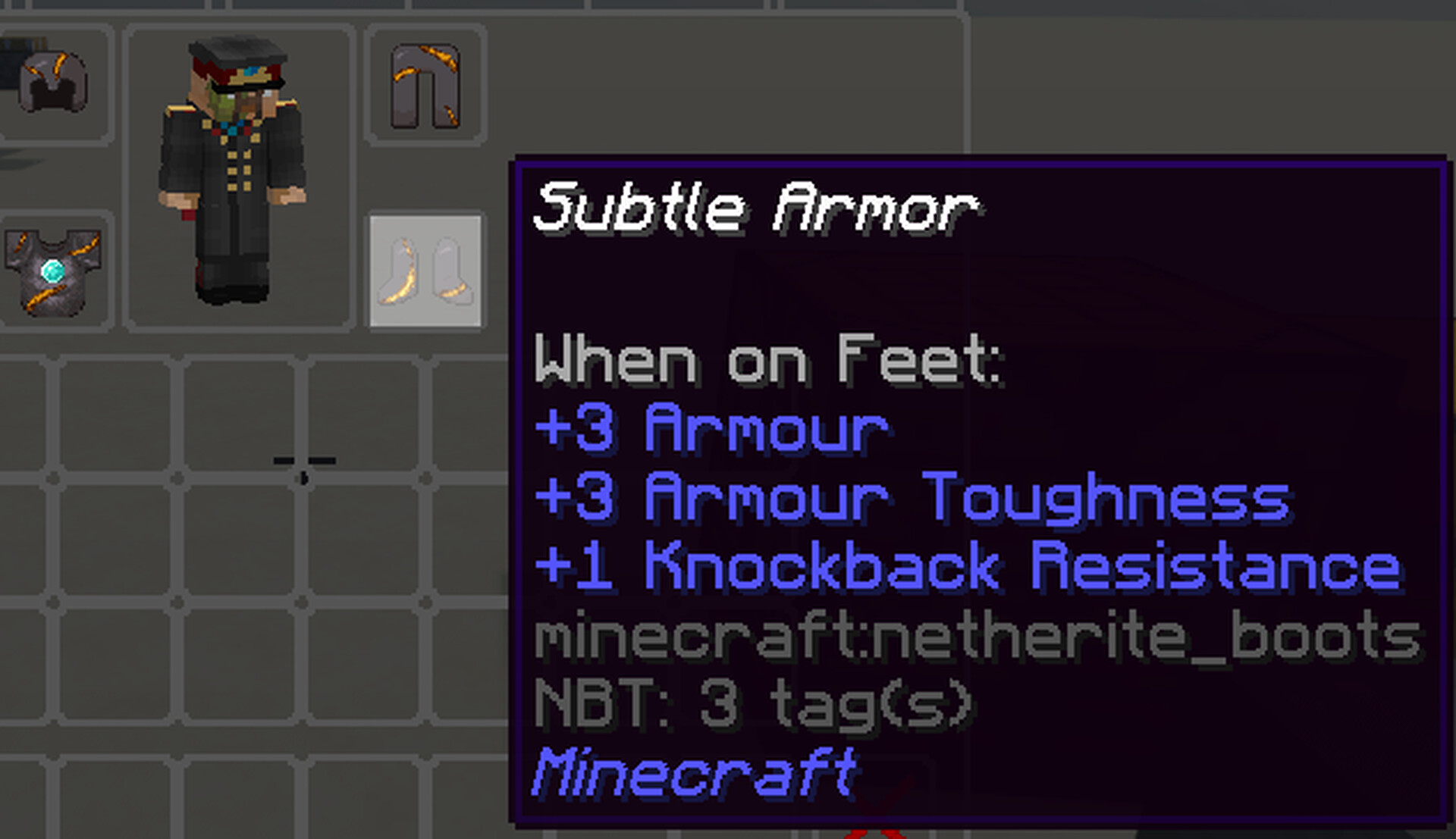 Subtle Armor [Optifine 1.18] Minecraft Texture Pack