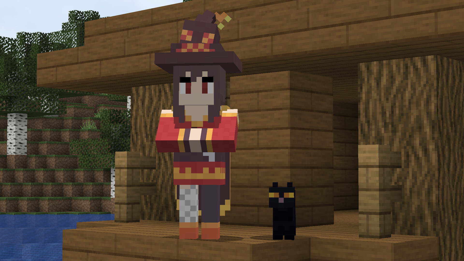 Megumin witches Minecraft Texture Pack