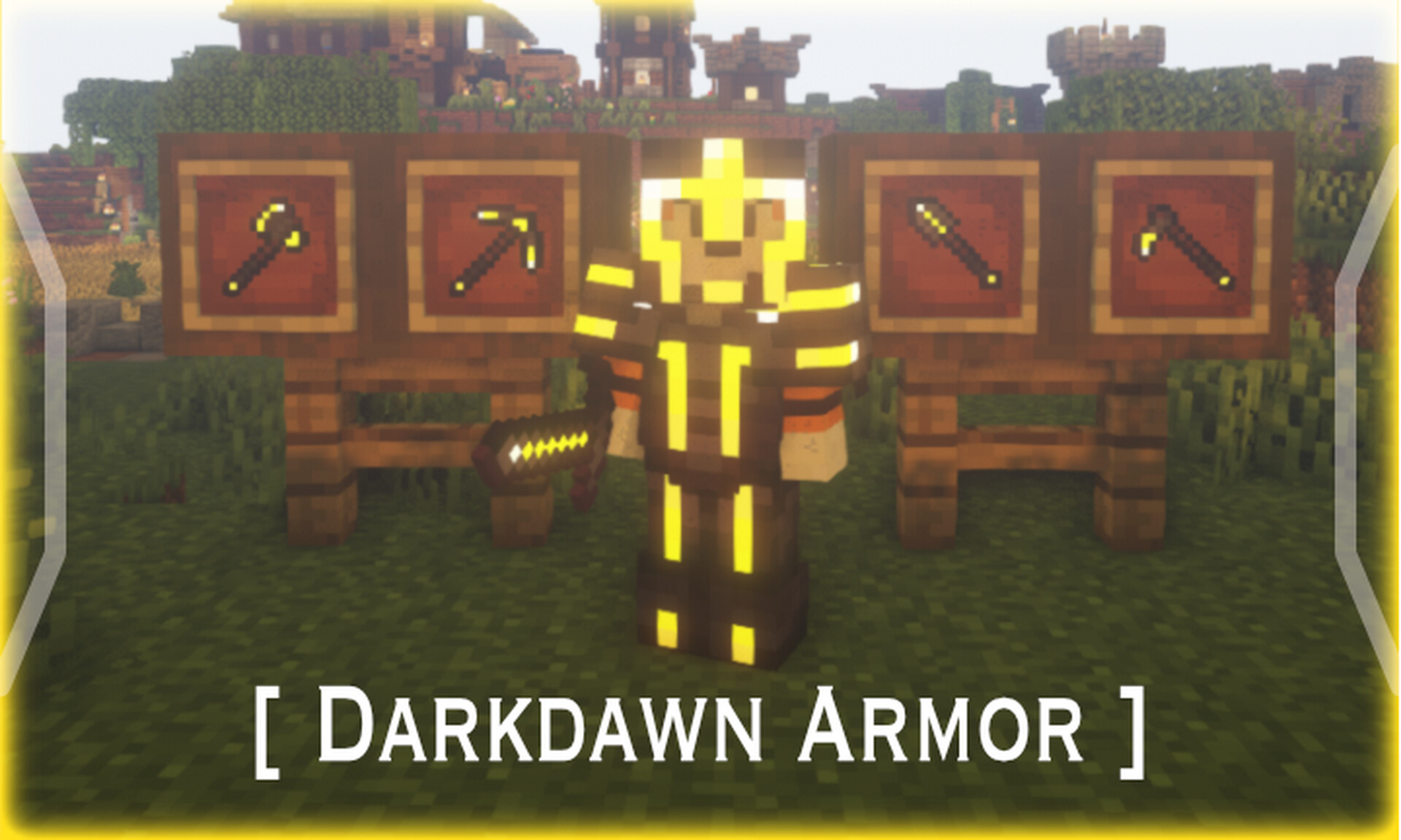 Darkdawn Armor (Weapons/Tools Update) Minecraft Texture Pack