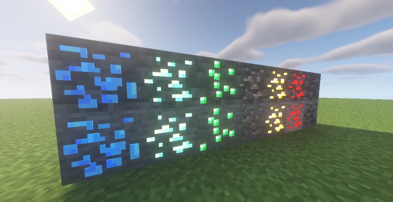 Goribby's 3D - Old Ores Minecraft Texture Pack