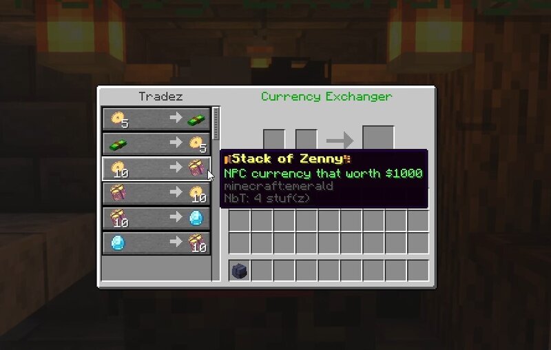 Stack Of Zenny (Stack of Golden Coin || Money) Minecraft Texture Pack