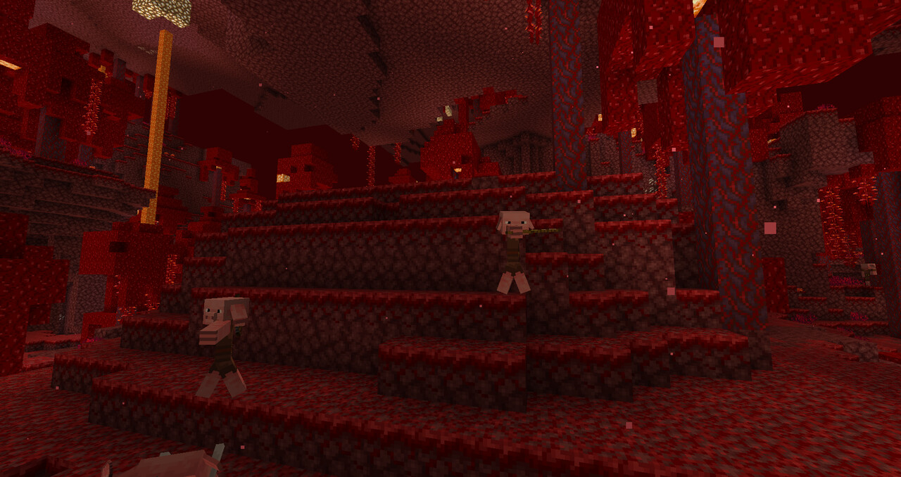 Piglin-Pigman hybrid. Minecraft Texture Pack