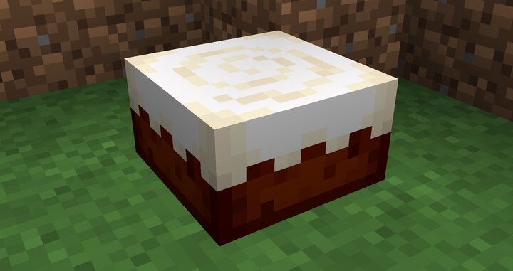 Chocolate cake! Minecraft Texture Pack
