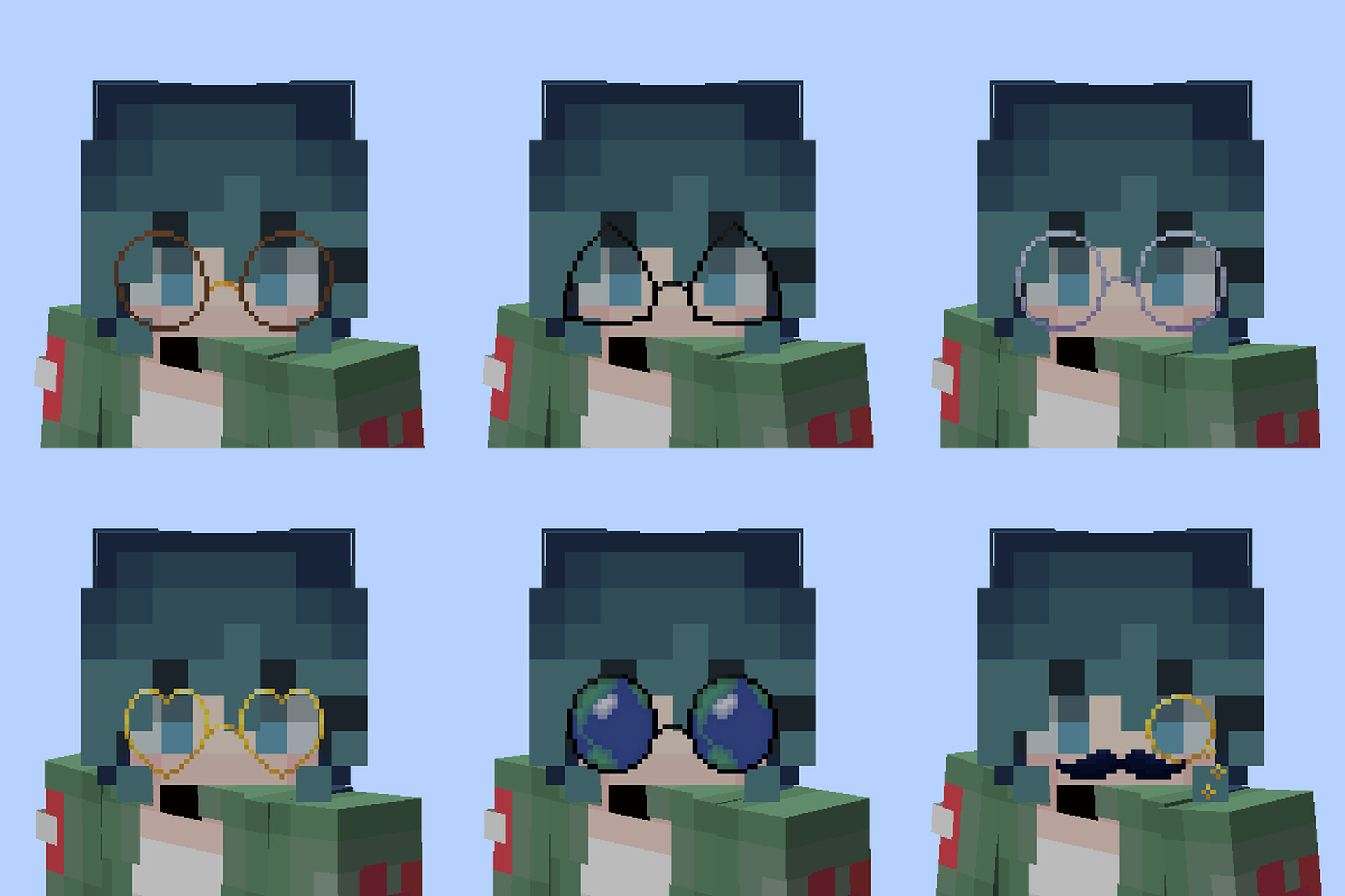 Funky Glasses! Minecraft Texture Pack