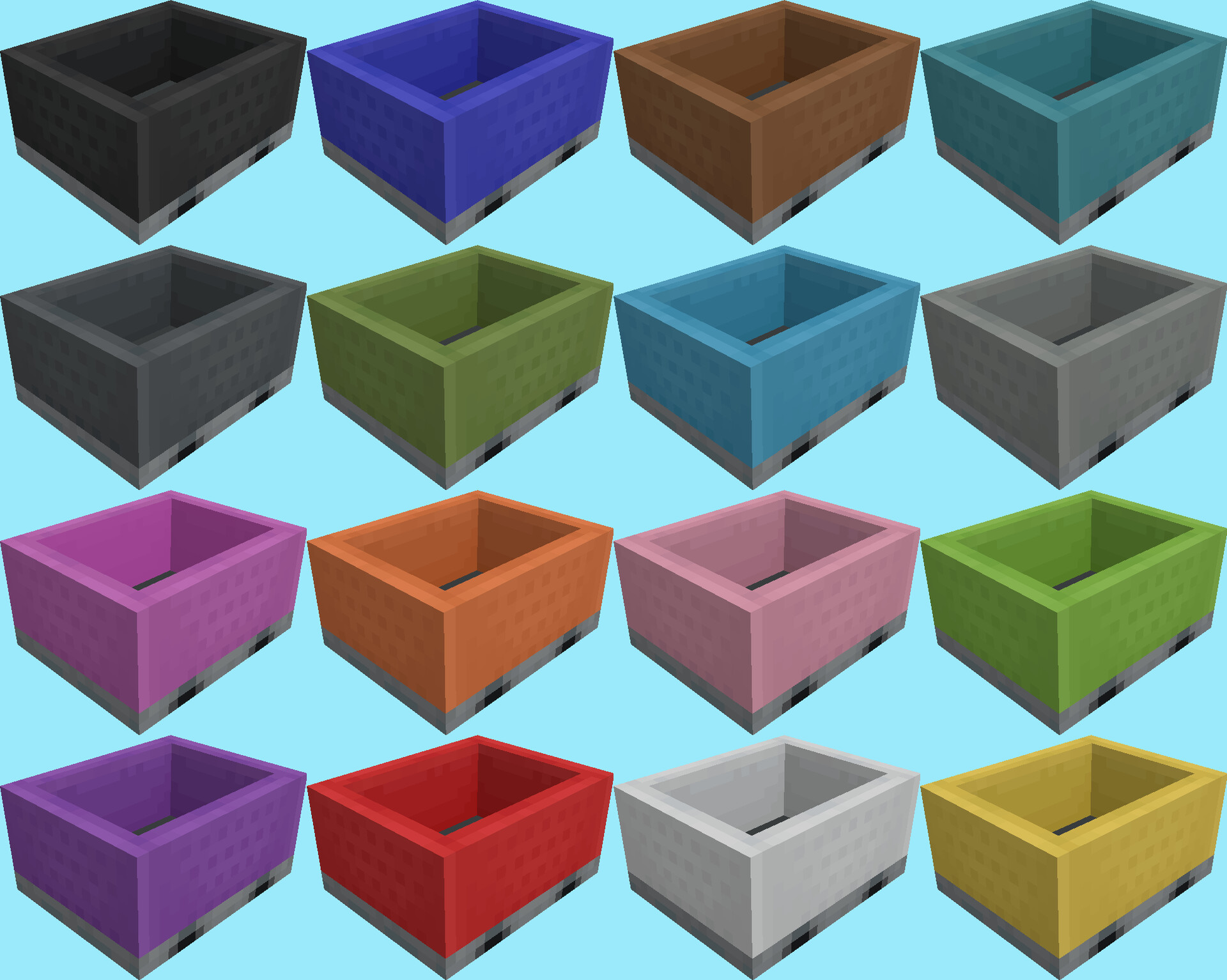 Colored Minecarts! [OptiFine] Minecraft Texture Pack