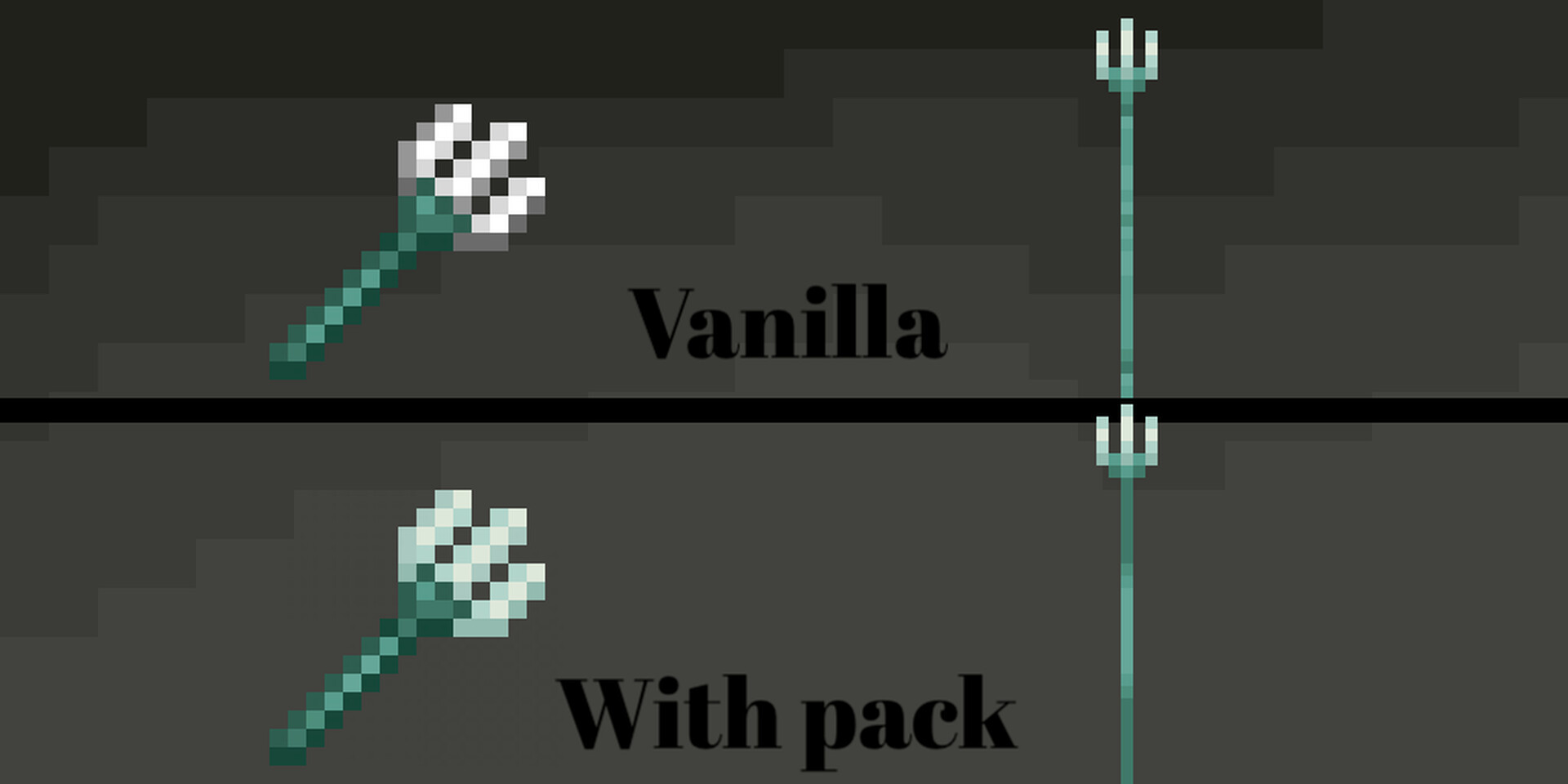 Better Trident Minecraft Texture Pack