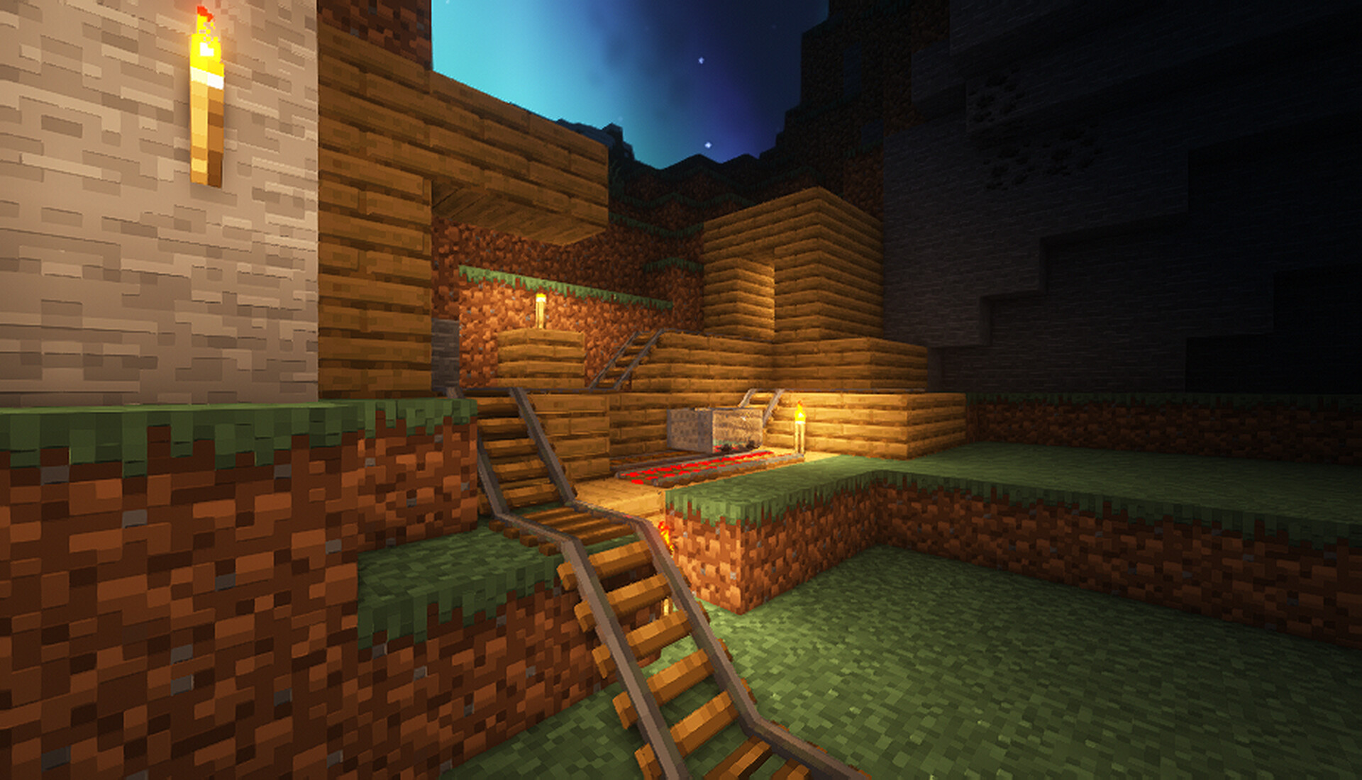 Default Extruded Rails - 3D Rails! Minecraft Texture Pack