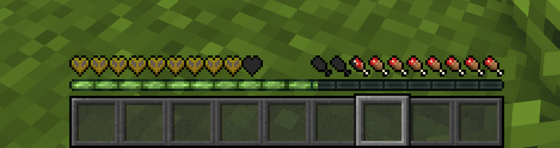 Fake Hardcore Hearts on Survival Minecraft Texture Pack