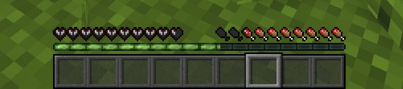 Fake Hardcore Hearts on Survival Minecraft Texture Pack