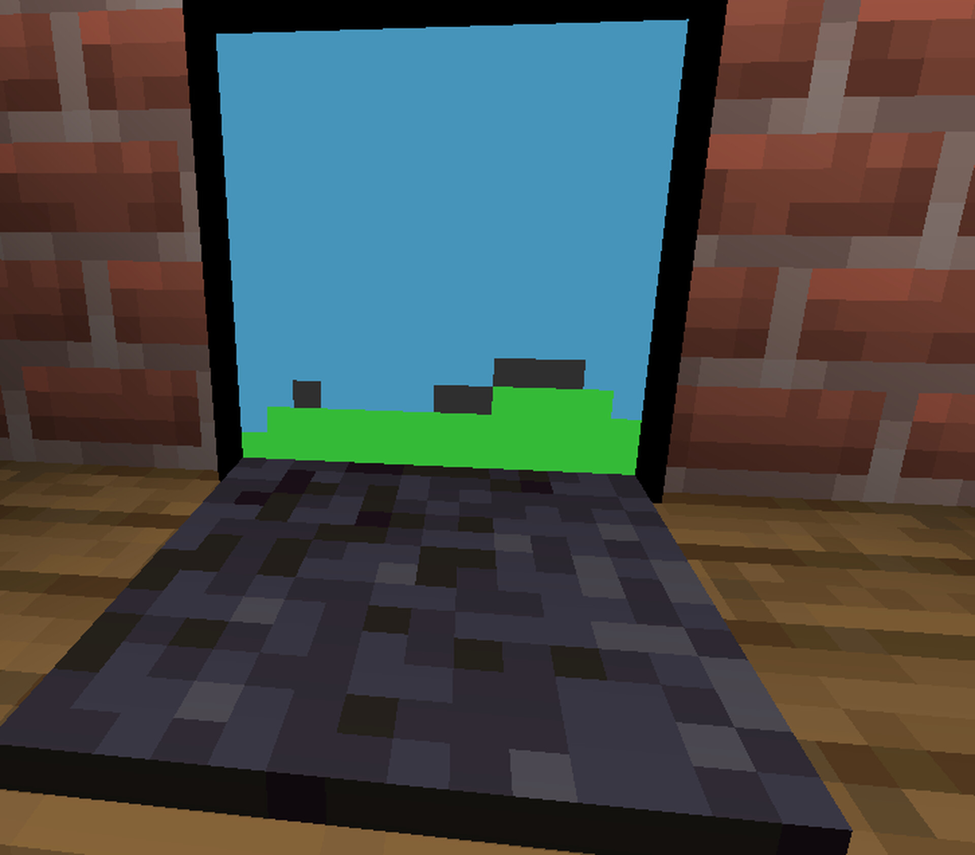 computer painting Minecraft Texture Pack