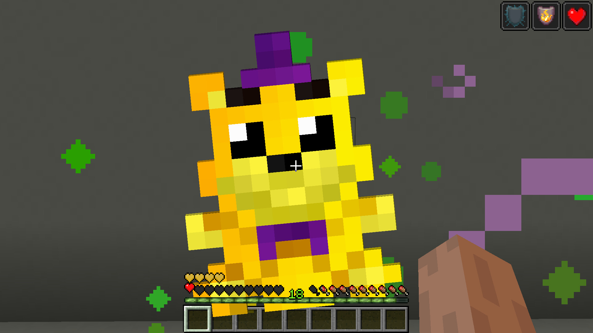 Golden Freddy Plush Minecraft Texture Pack