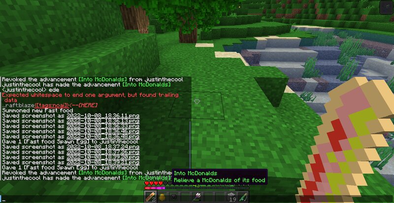 Blaze to Fast food Minecraft Texture Pack