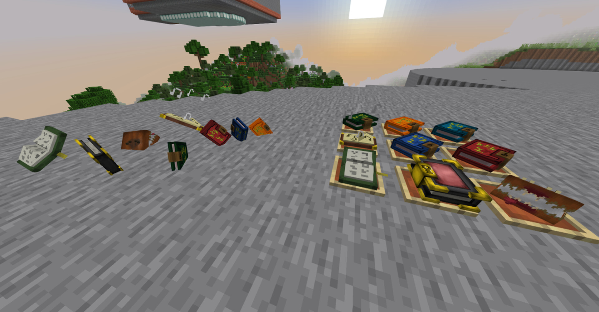 Custom 3D Lore Books Model Skin Pack [Free Download] by Voxel Spawns ...