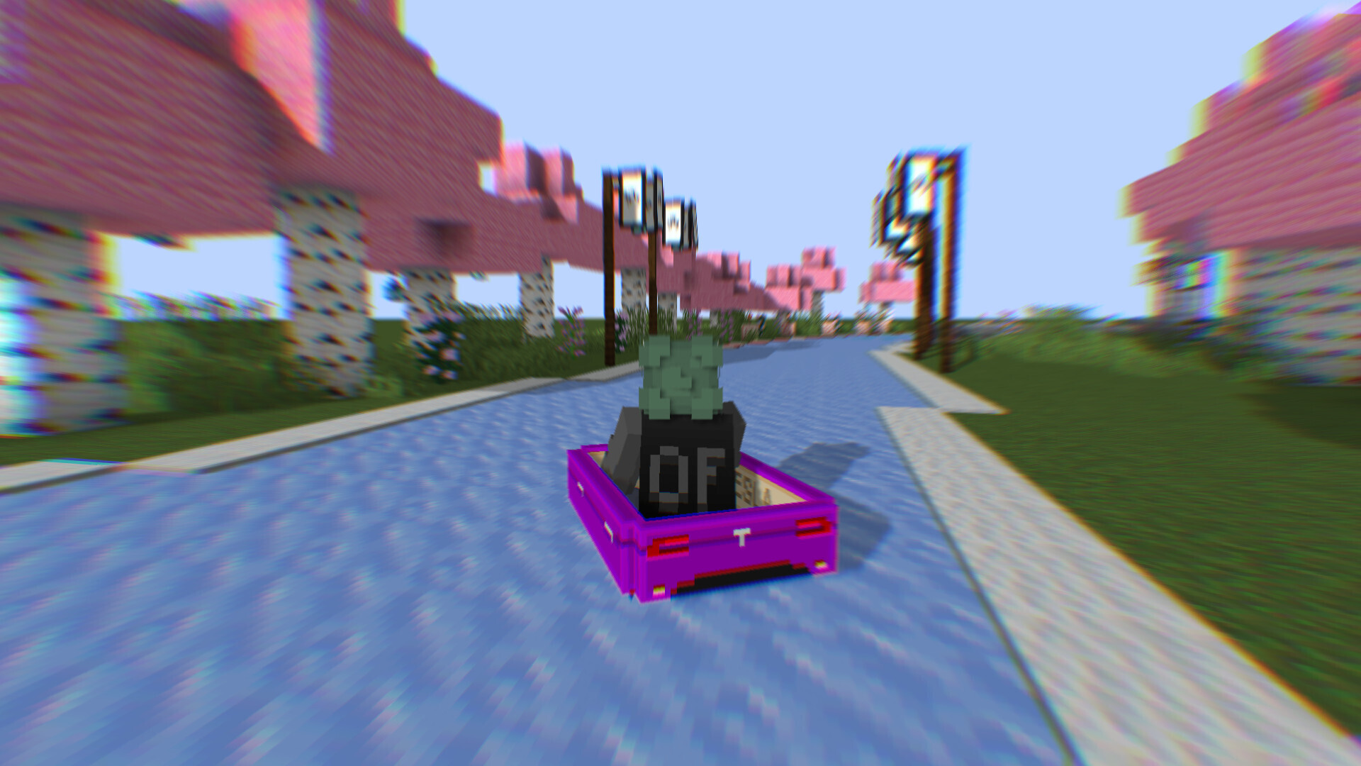 minecraft boats into drift cars Minecraft Texture Pack