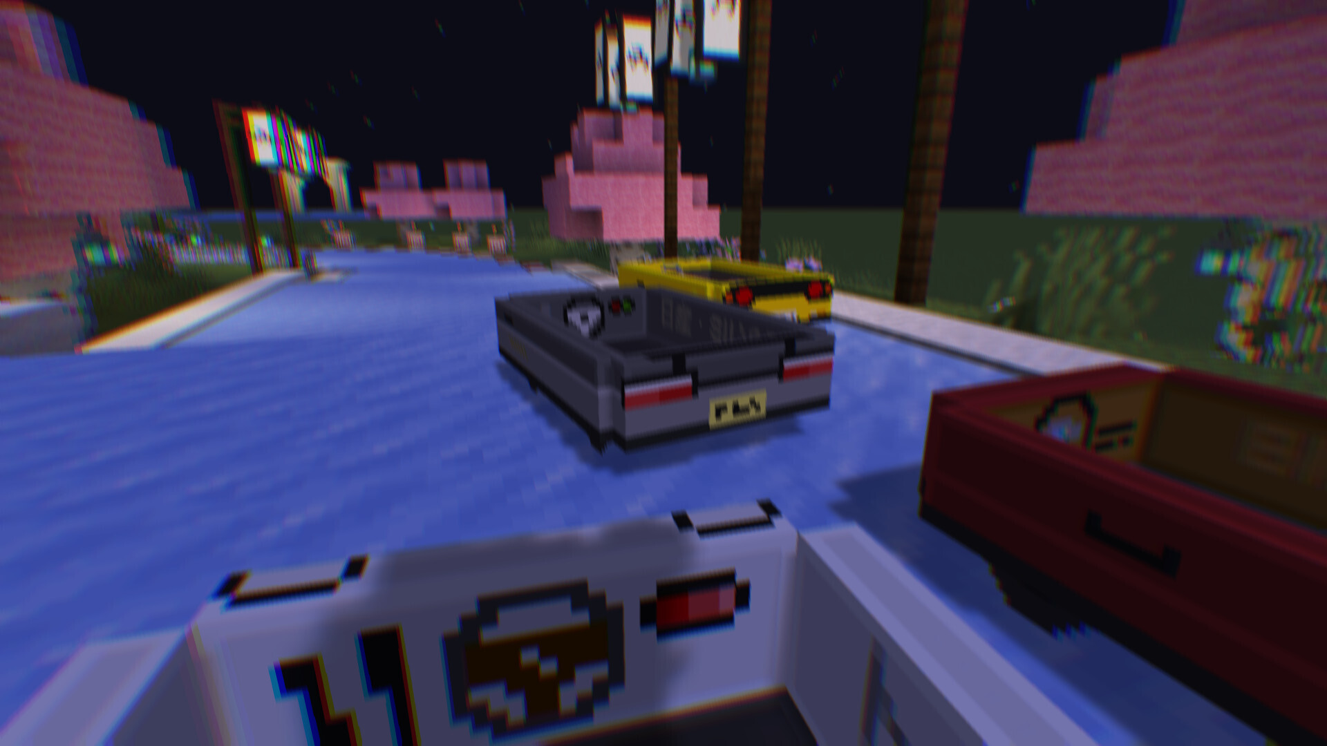 minecraft boats into drift cars Minecraft Texture Pack