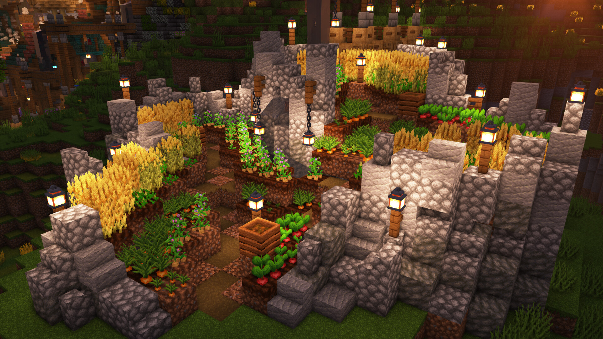 Better Crops 3D with Tall Wheat Minecraft Texture Pack