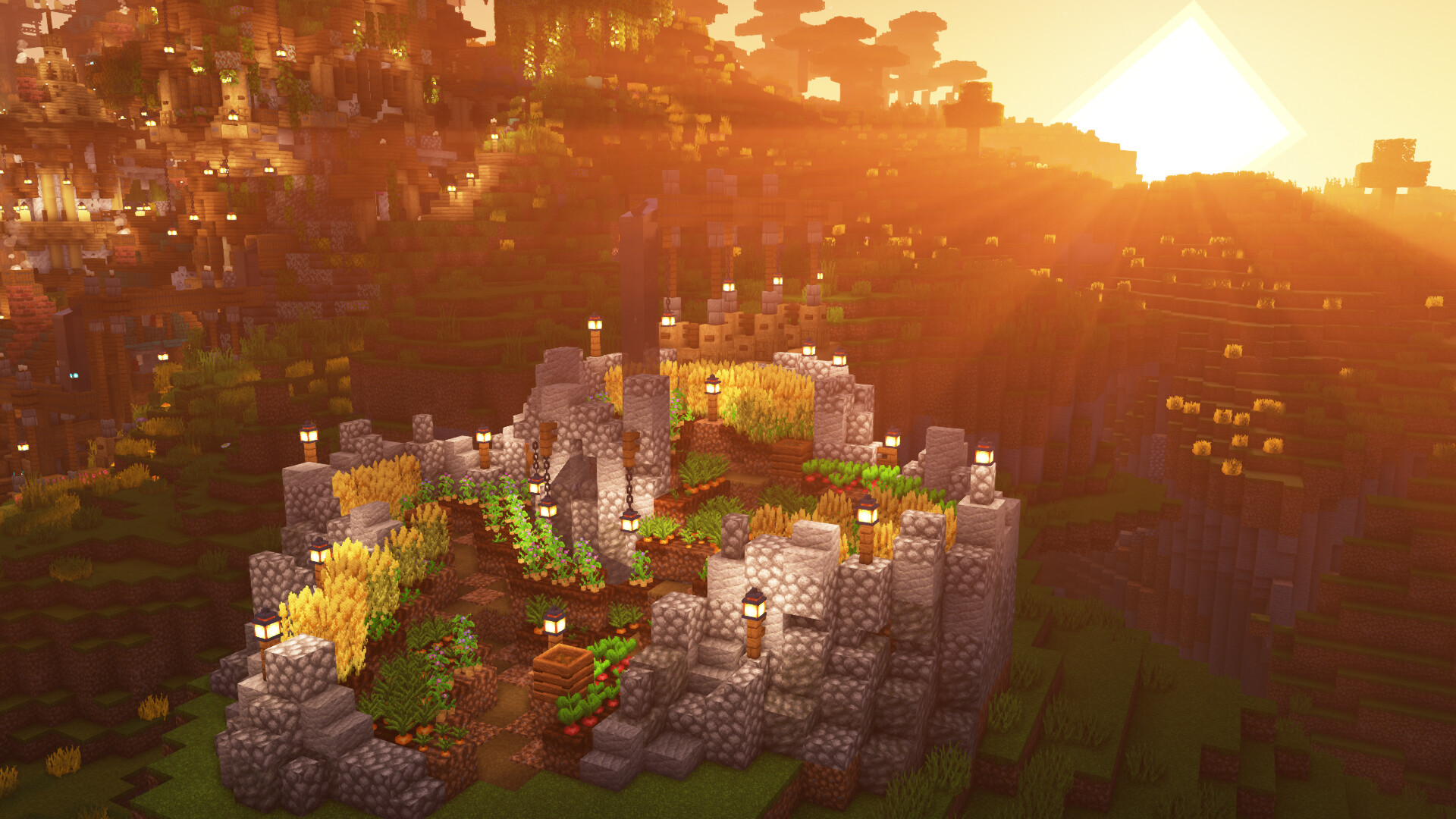 Better Crops 3D with Tall Wheat Minecraft Texture Pack