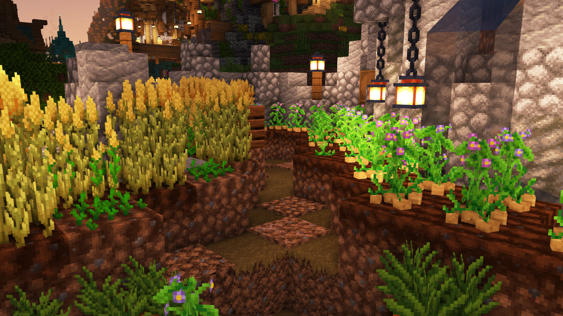 Better Crops 3D with Tall Wheat Minecraft Texture Pack
