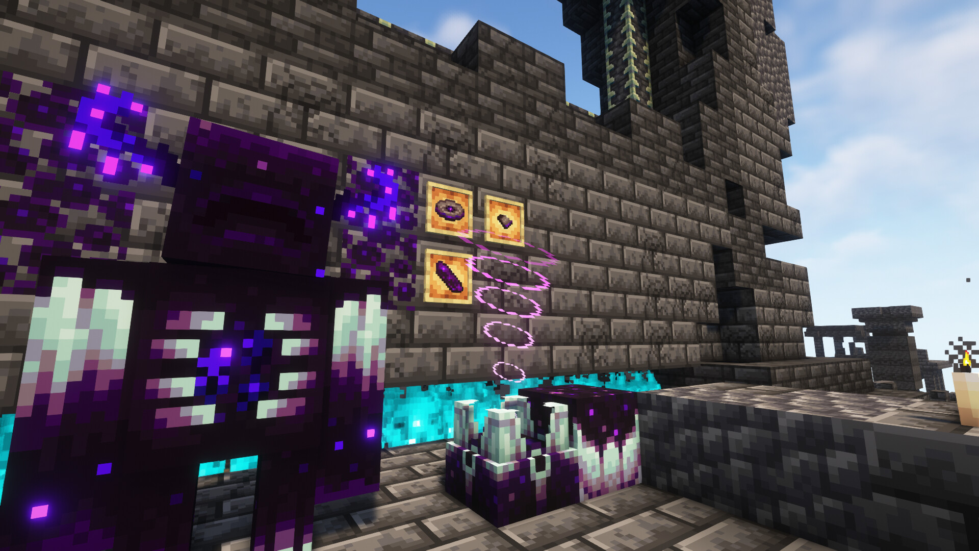 Colored Sculk - Purple Minecraft Texture Pack