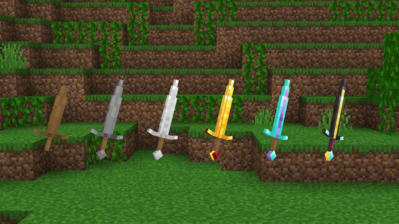 Improved Tools 3D | Bedrock Tweaks Minecraft Texture Pack