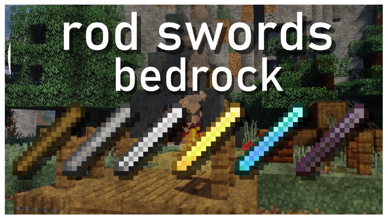 rod swords [BEDROCK] Minecraft Texture Pack