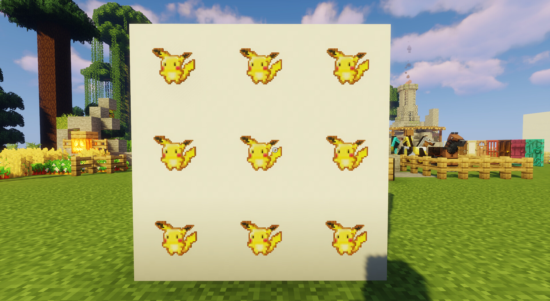 Pikachu's Totem of Undying Minecraft Texture Pack