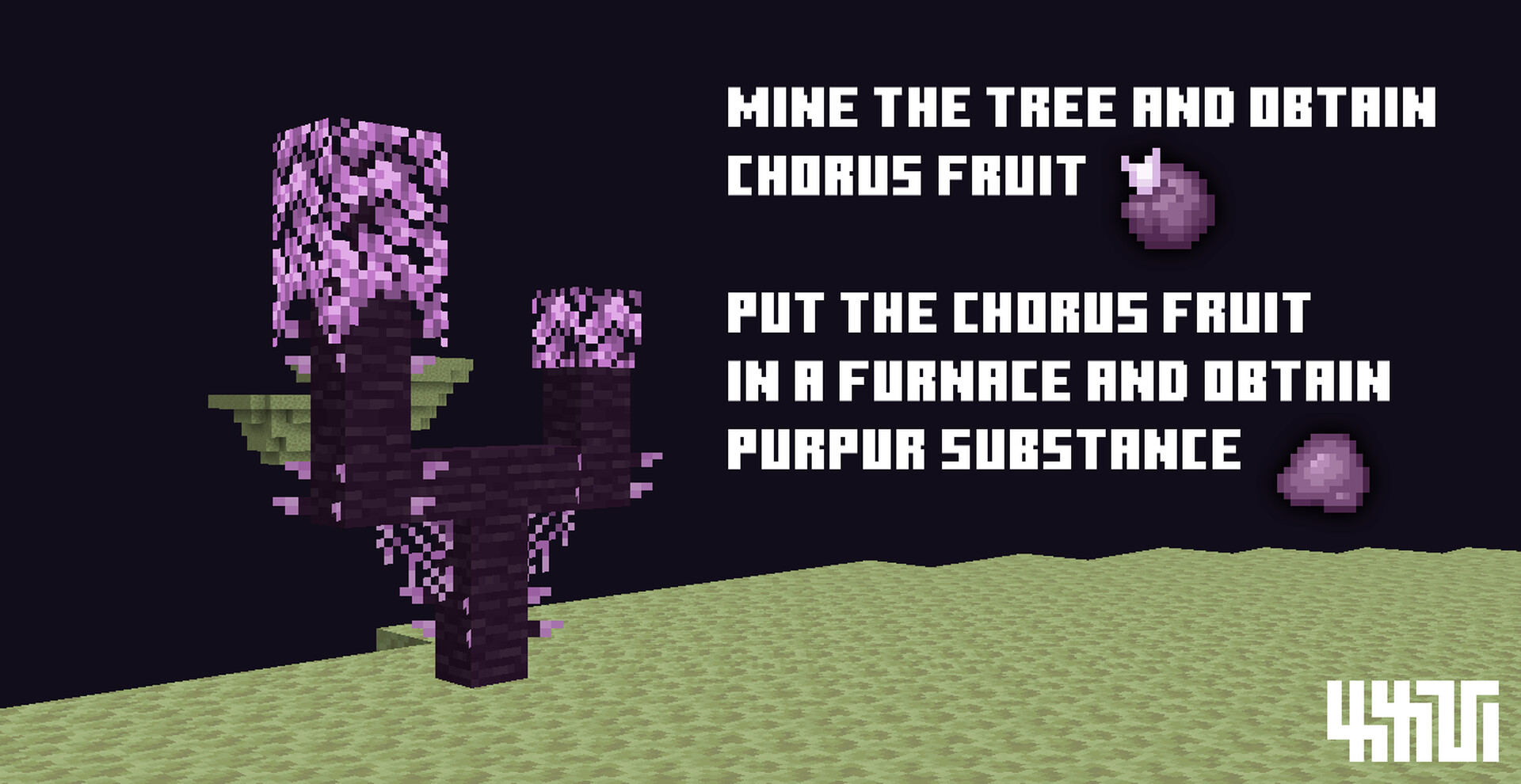 XXVI's Chorus Tree (With Purpur wood!) Minecraft Texture Pack