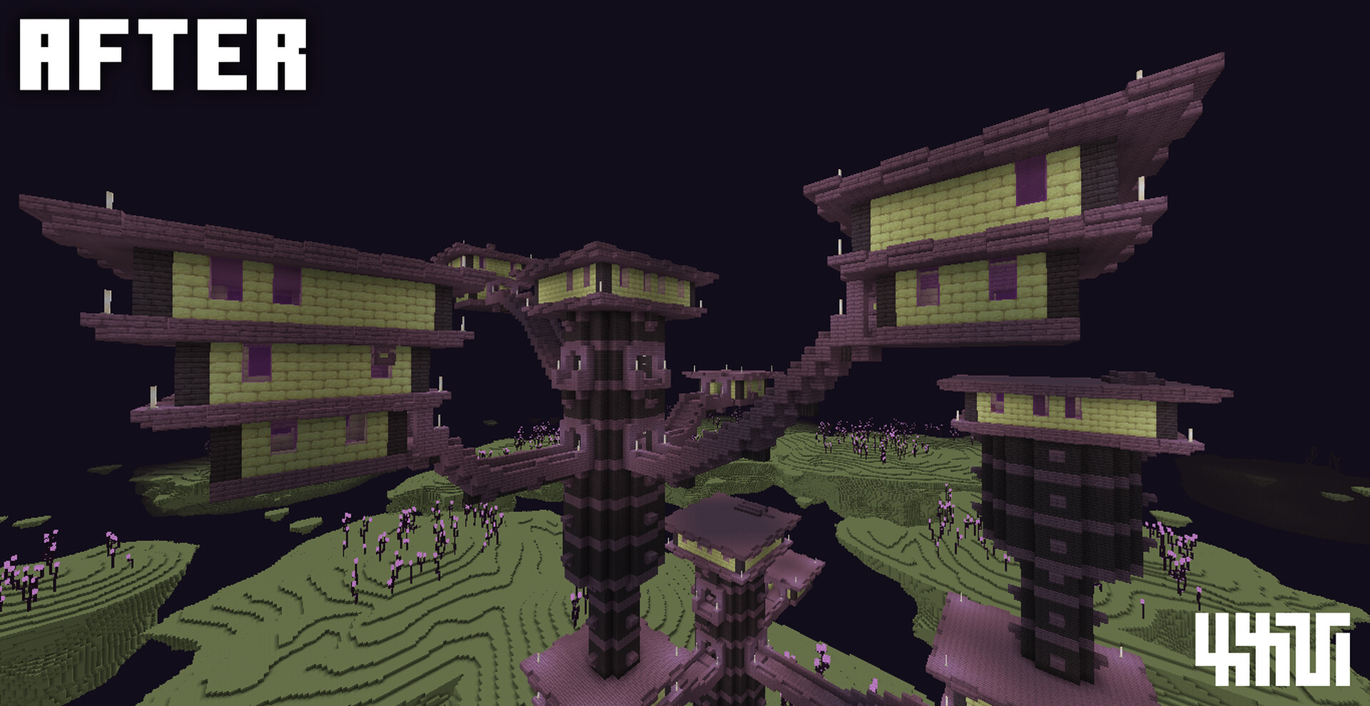 XXVI's Chorus Tree (With Purpur wood!) Minecraft Texture Pack