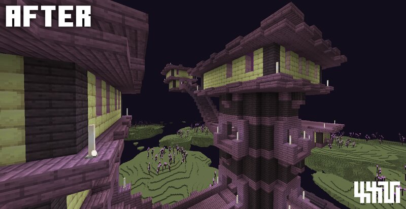 XXVI's Chorus Tree (With Purpur wood!) Minecraft Texture Pack