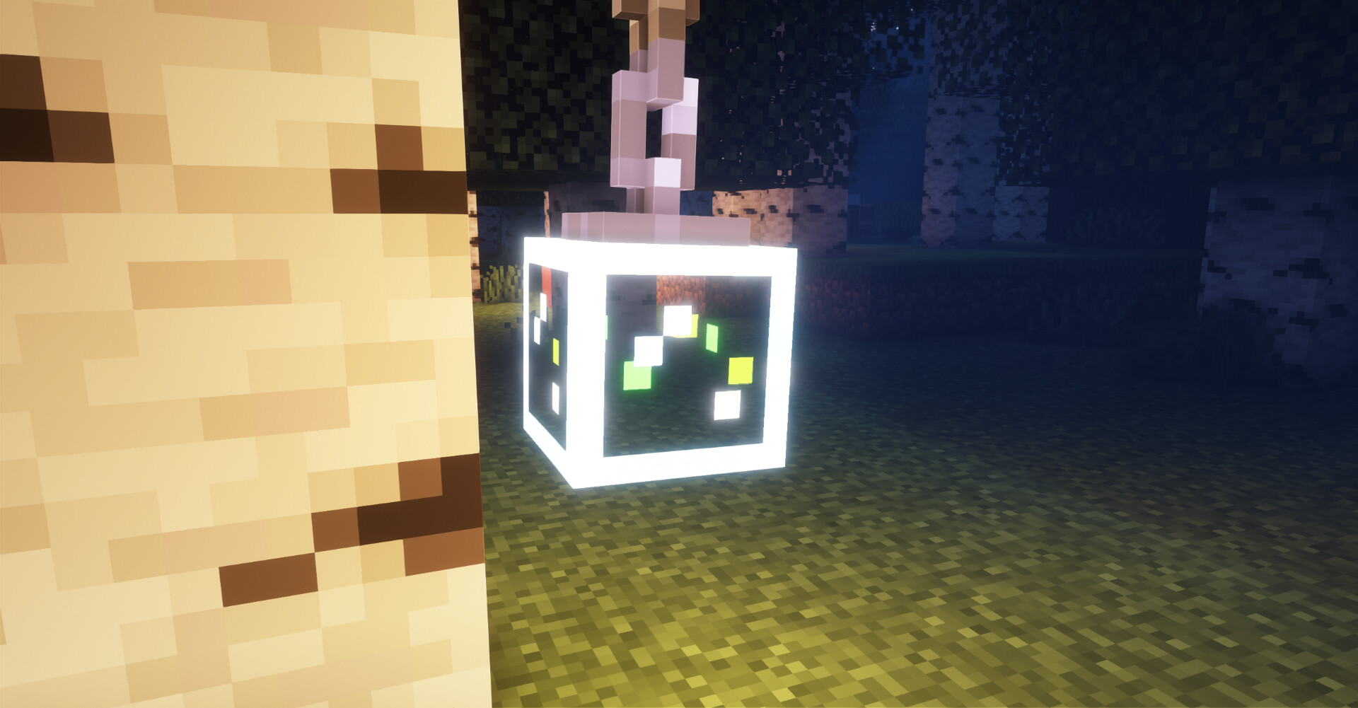 Lantern to Animated Firefly Jar (No optifine) Minecraft Texture Pack