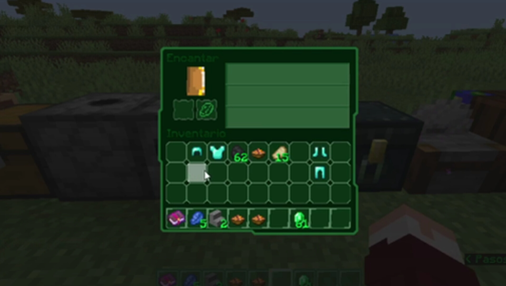 TecnoCraft theme green Minecraft Texture Pack