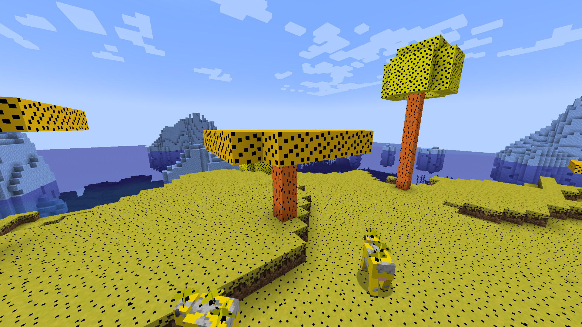 cheese mushroom Minecraft Texture Pack