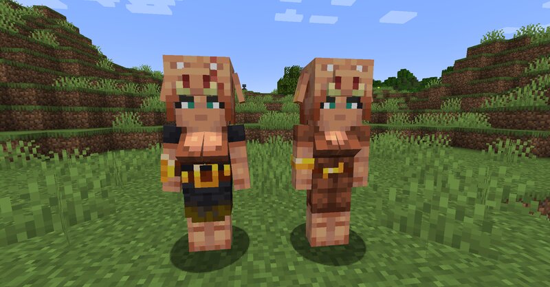 piglin-chan resource pack Minecraft Texture Pack