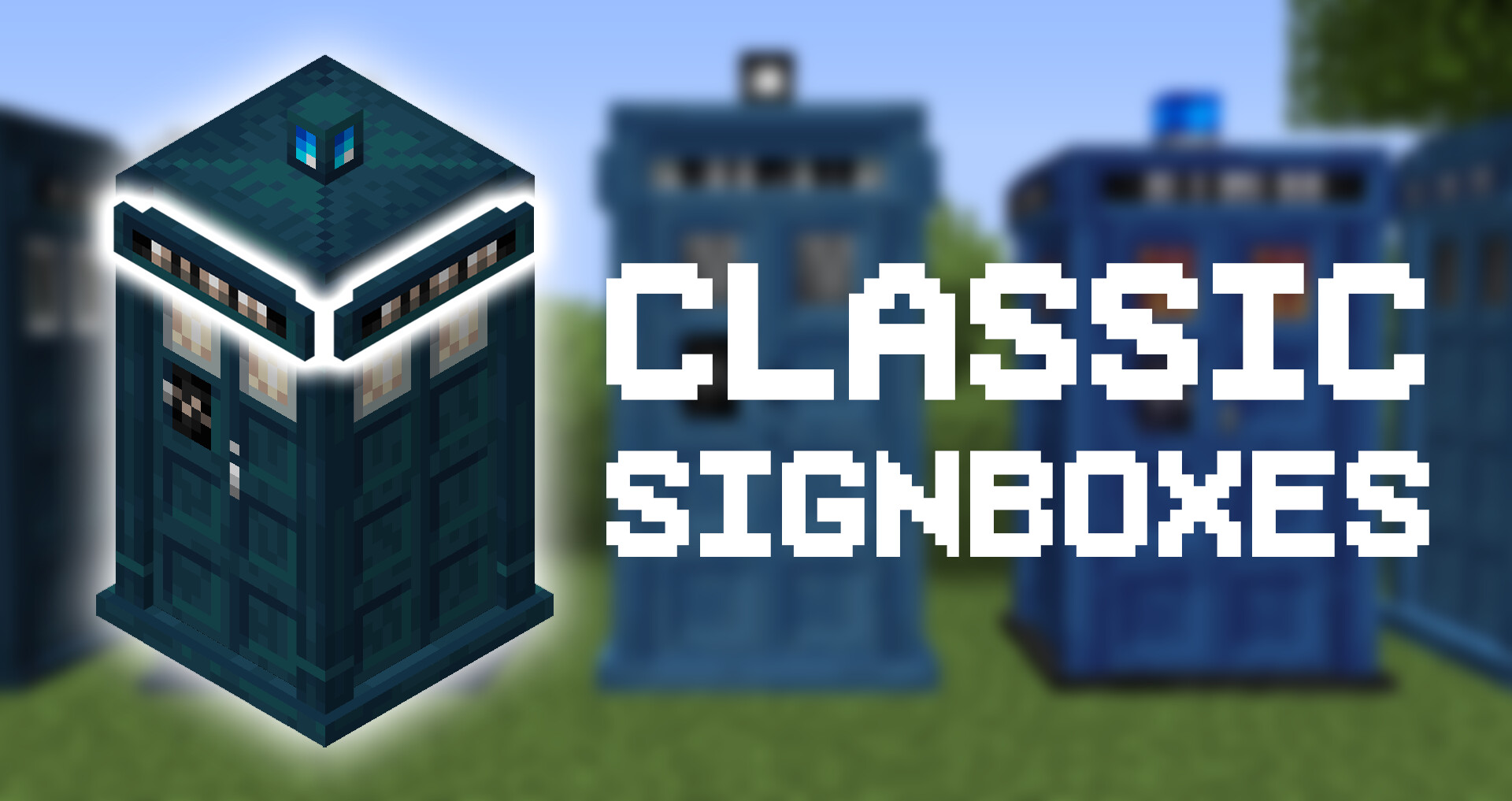 Classic Signboxes - Dalek Mod 1.16.5 Minecraft Texture Pack